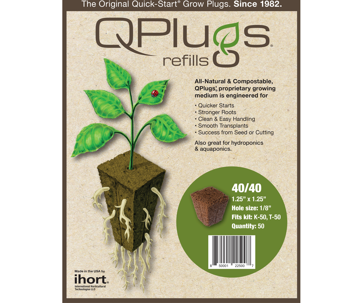 iHORT Q-Plug Cubes, bag of 50