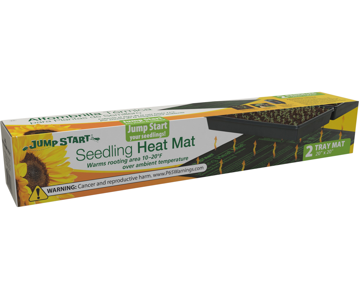 Jump Start Seedling Heat Mat, 20" x 20", 45W - Hydrofarm Canada