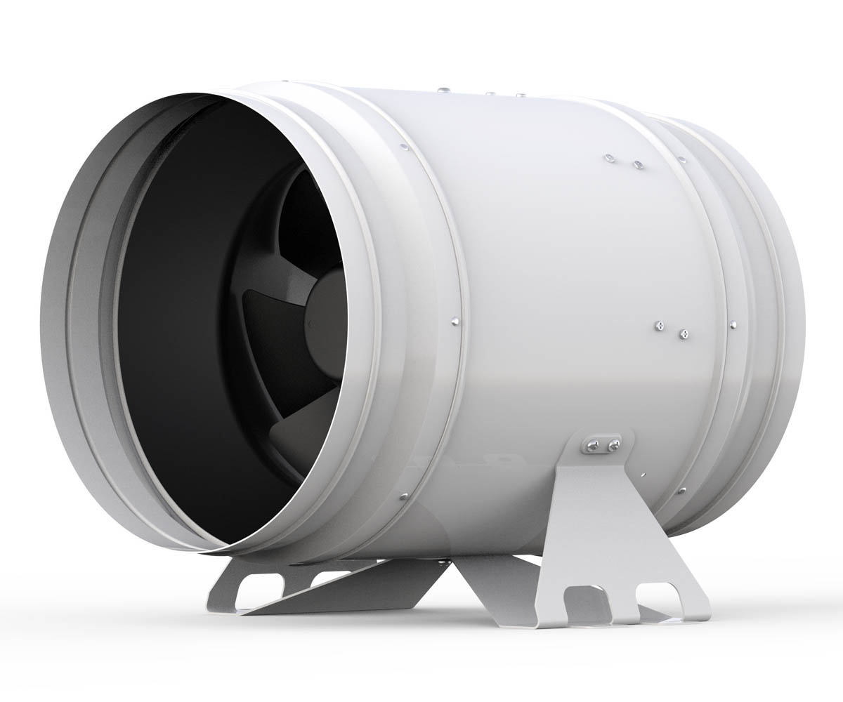 JETFAN Mixed-Flow Digital Fan, 12", 1628 CFM